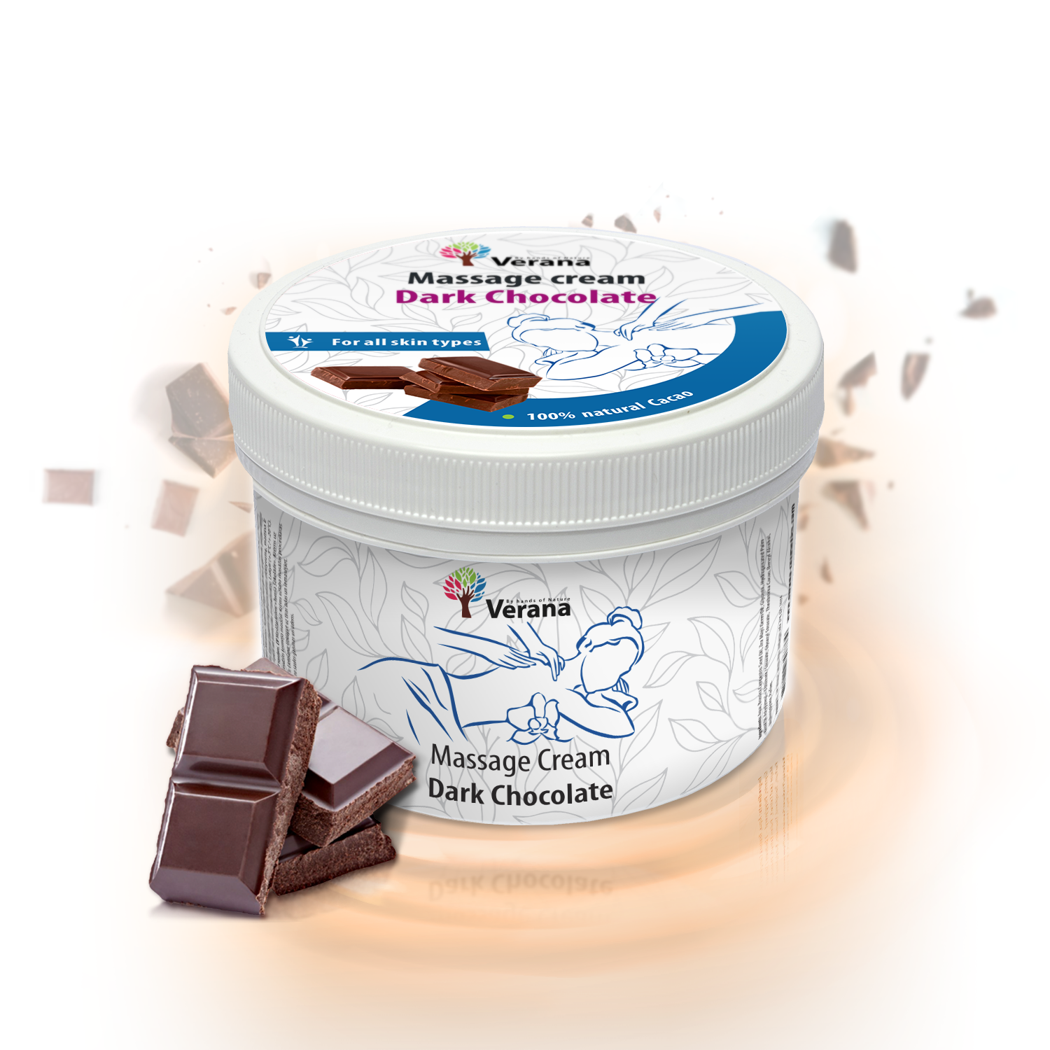 Crema de masaj Ciocolata neagra | MKD-Medicale