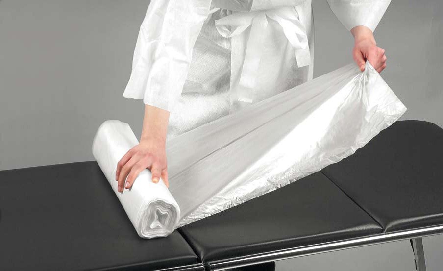 Cearceaf plastic impachetari corporale 25 buc | MKD-Medicale